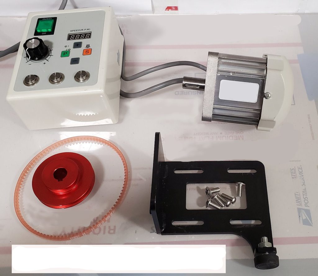 Sherline 3.5 in x 8 in Lathe 4000 w/Servo Motor Kit 550W Upgrade ...